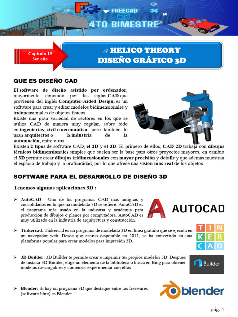 Capítulo 19_3er Año | PDF | Cad automático | modelado 3D