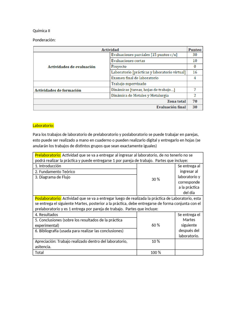 Química II | PDF