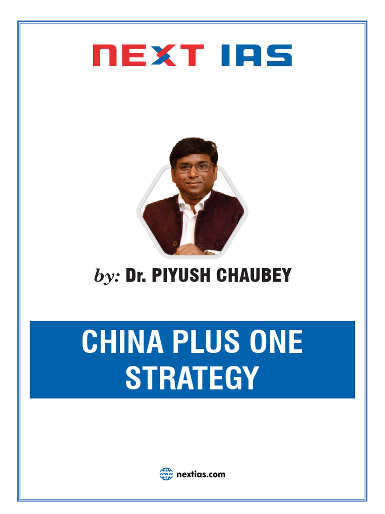 China Plus One Strategy | PDF | Market (Economics) | China