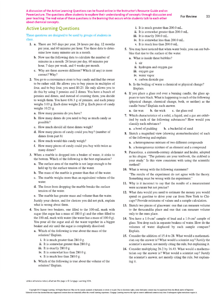 Chapter 1 - End Problems | PDF