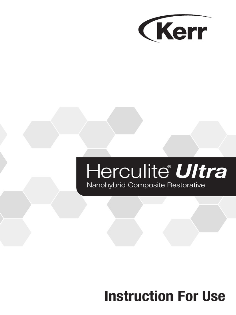 Instructions Herculite XRV HTTP WWW - Kerrdental.com Cms-filesystem ...