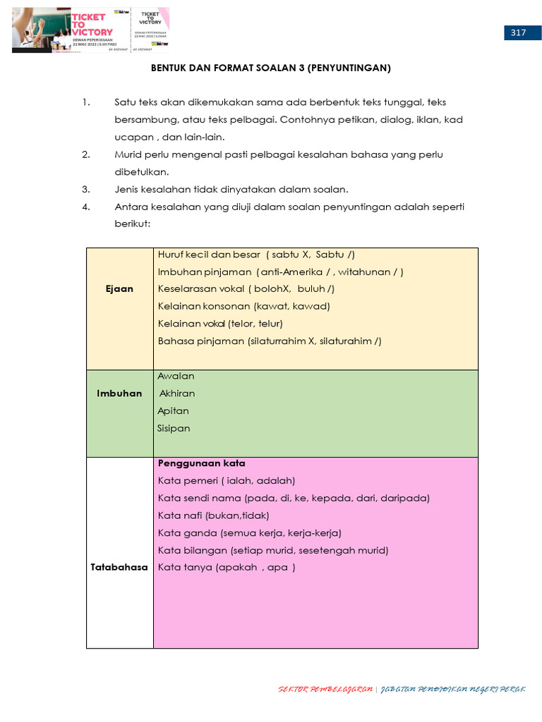 Nota pelajar.Penyuntingan 2024 T4 | PDF