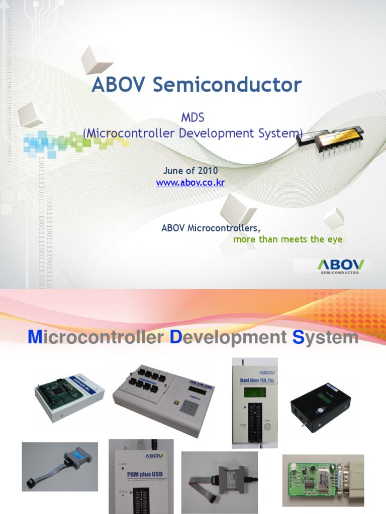 ABOV Semiconductor MDS 20100926 | PDF | Microcontroller | Usb