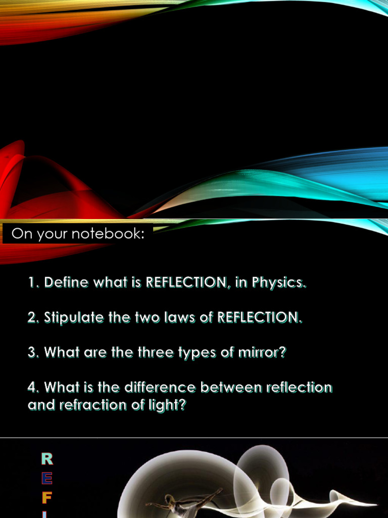 Science | PDF | Reflection (Physics) | Mirror