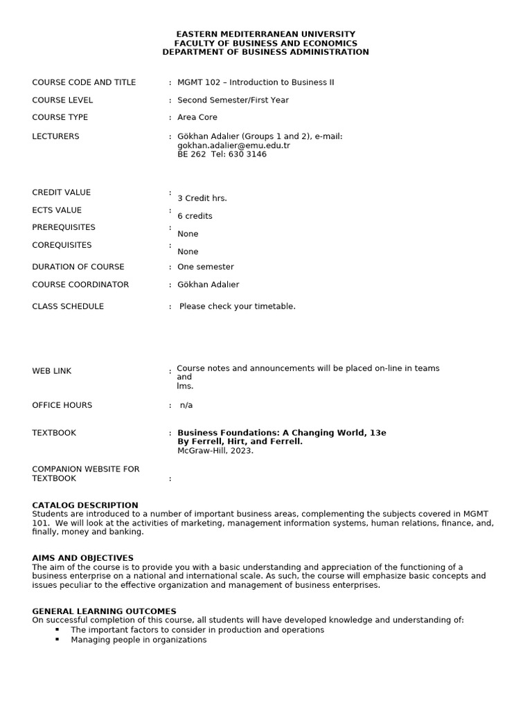 MGMT 102 CO 2 | PDF | Marketing | Human Resources