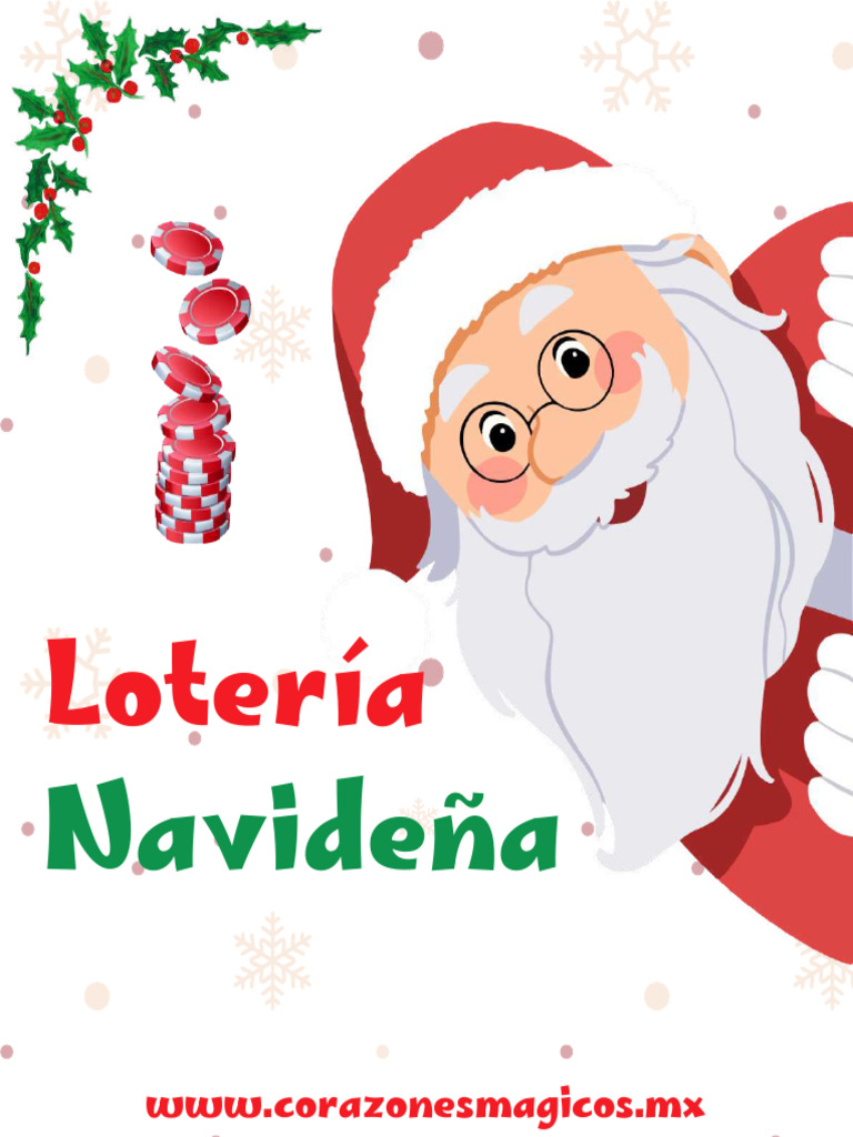 Lotería Navideña CM | PDF | Nochebuena | Navidad