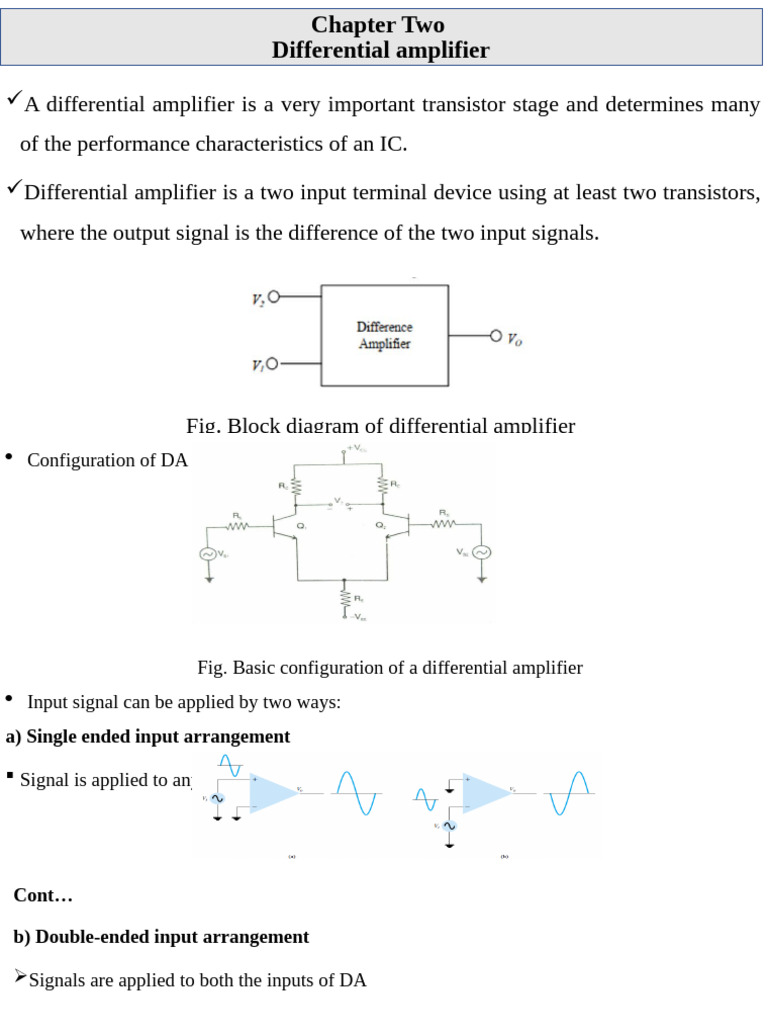 Chapter Two Electr | PDF | Amplifier | Electrical Engineering