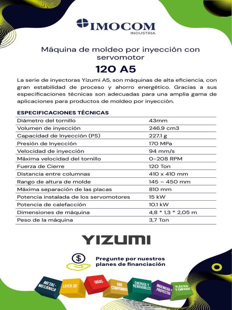 Yizumi 120 A5 | PDF