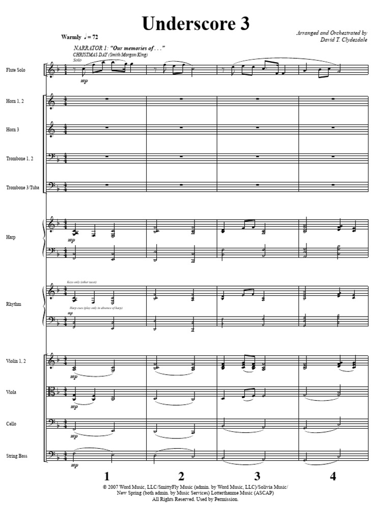 06 Underscore 3 | PDF | Musical Instruments | Orchestras