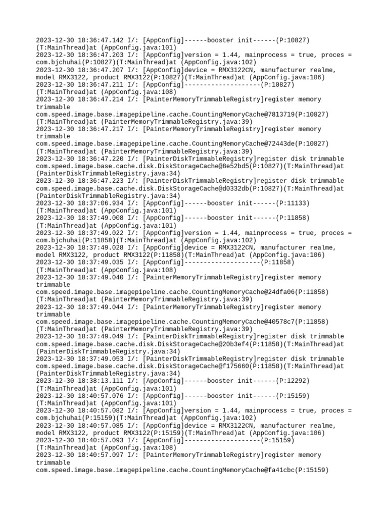 Logs | PDF | Computing | Computer Architecture