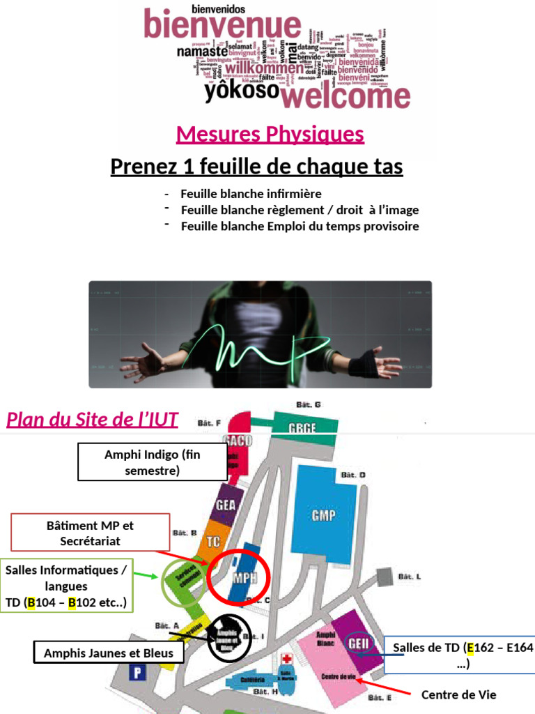 PrÃ©sentation rentrÃ©e S1 2024 | PDF