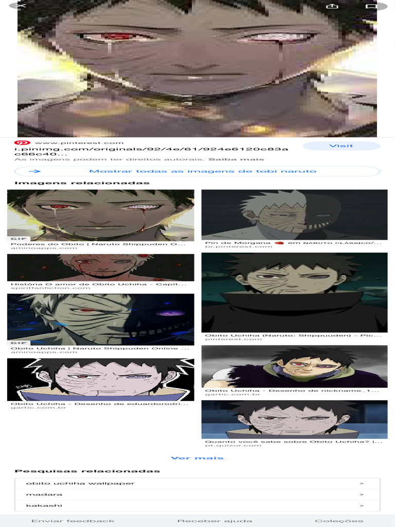 Tobi Naruto - Pesquisa Google | PDF