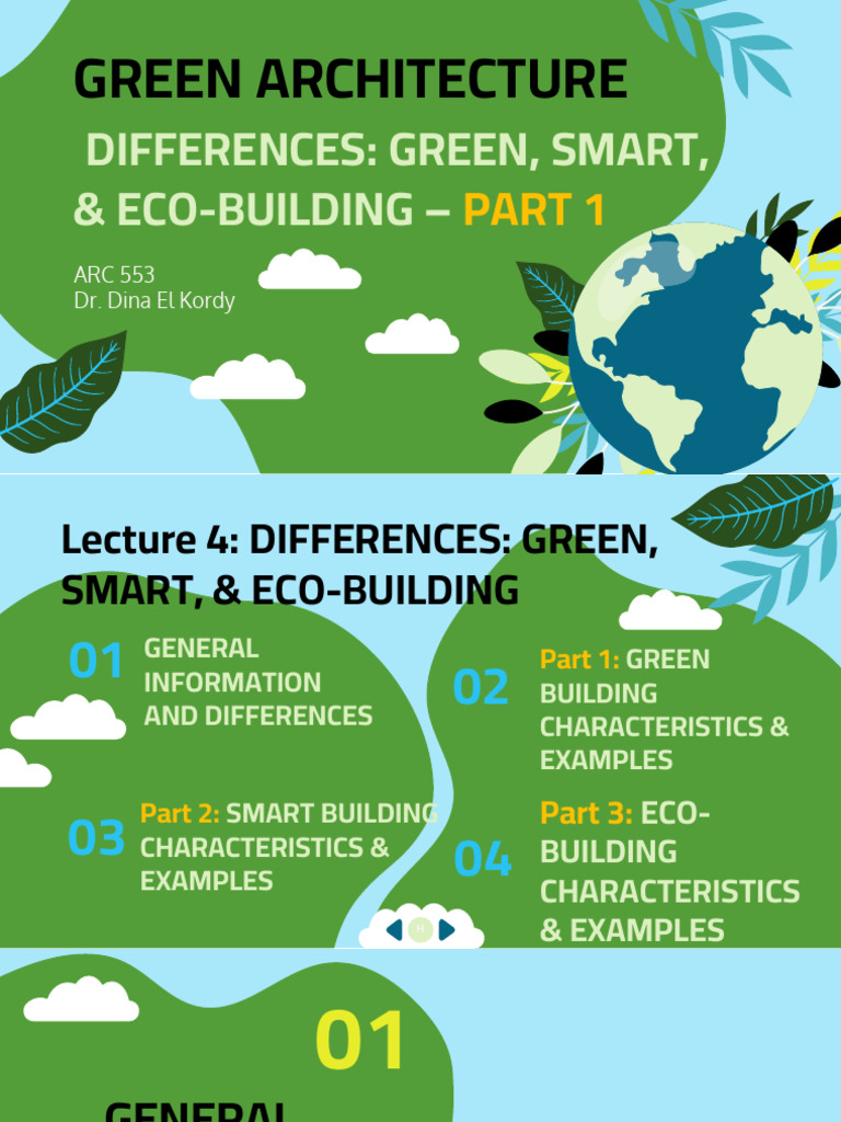 Green Building Characteristics Explained | PDF | Green Building | Window