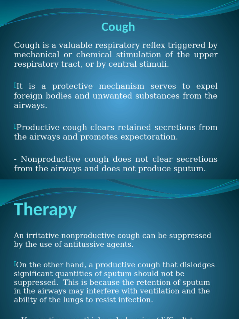 Cough | PDF | Cough | Respiratory Tract