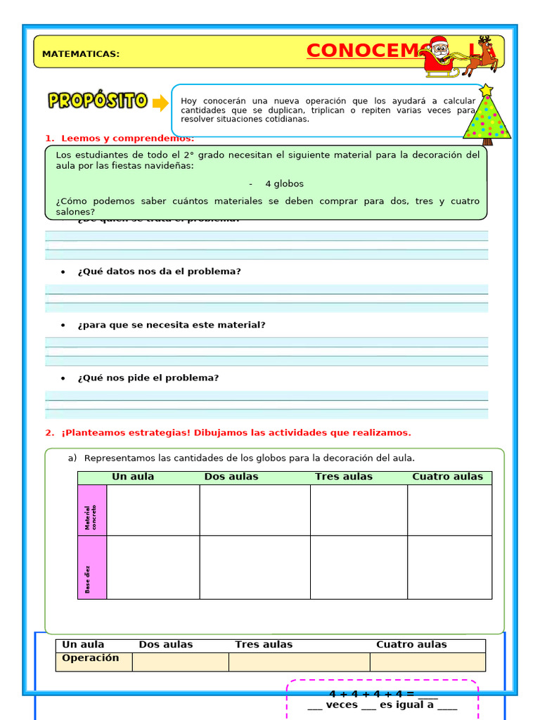 FICHA D4 MAT CONOCEMOS LA MULTIPLICACIÓN | PDF | Multiplicación ... FICHA D4 MAT CONOCEMOS LA MULTIPLICACIÓN | PDF | Multiplicación ...