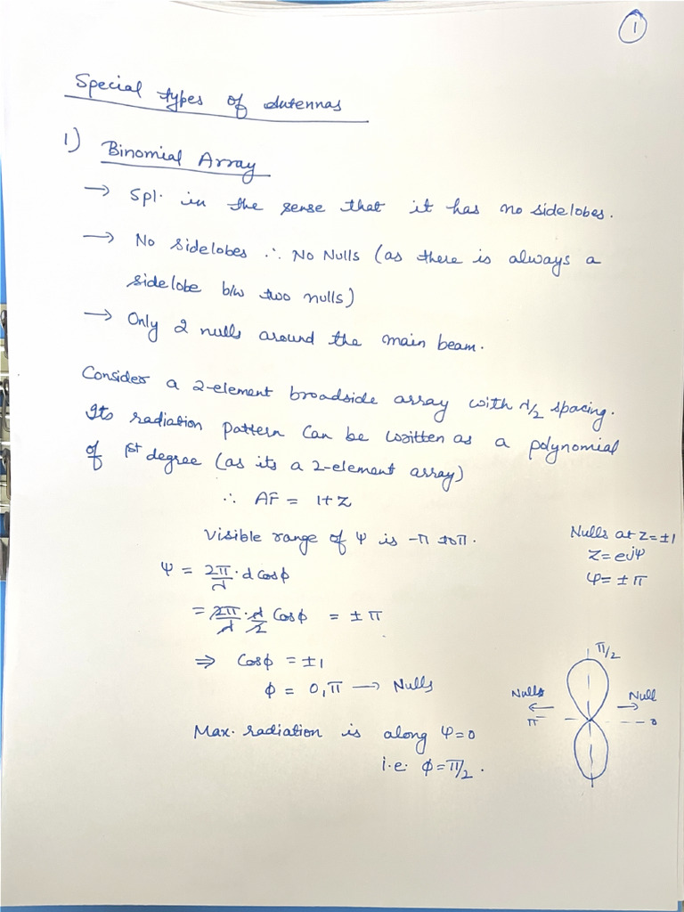 Antenna Lecture Notes-10 | PDF