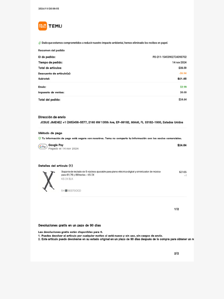Temu Web Document | PDF