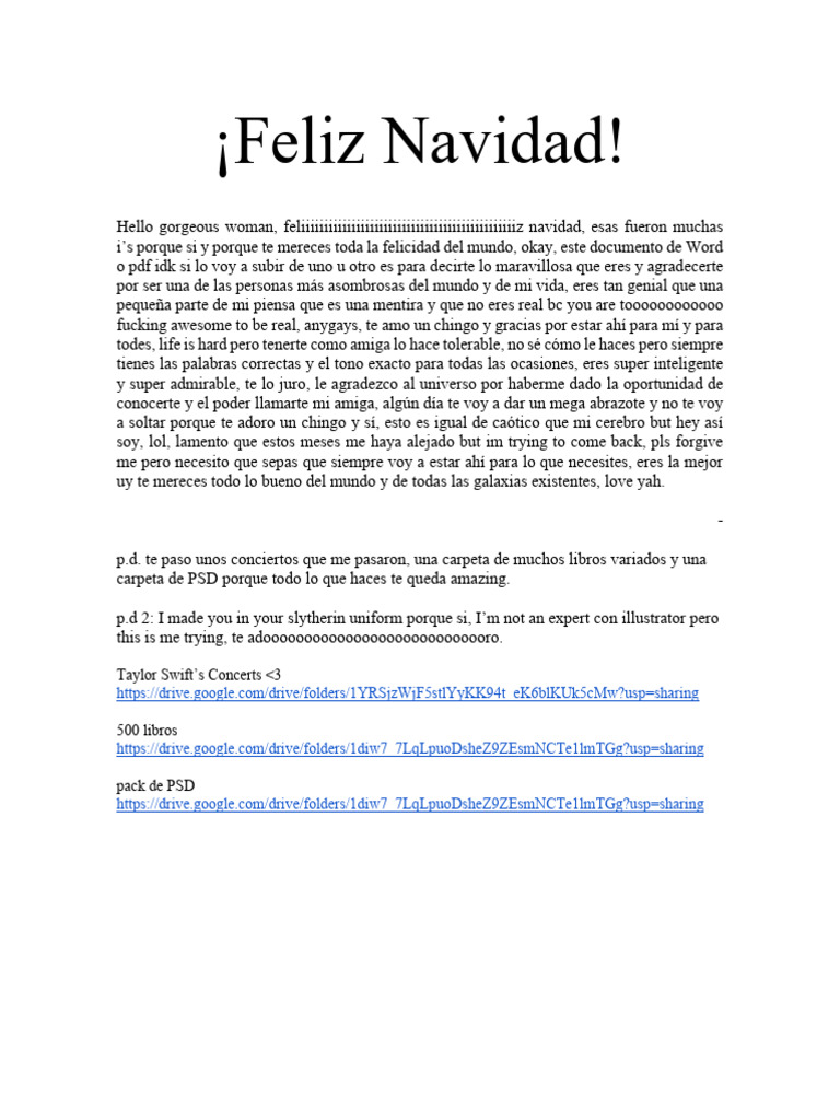 Feliz Navidad | PDF