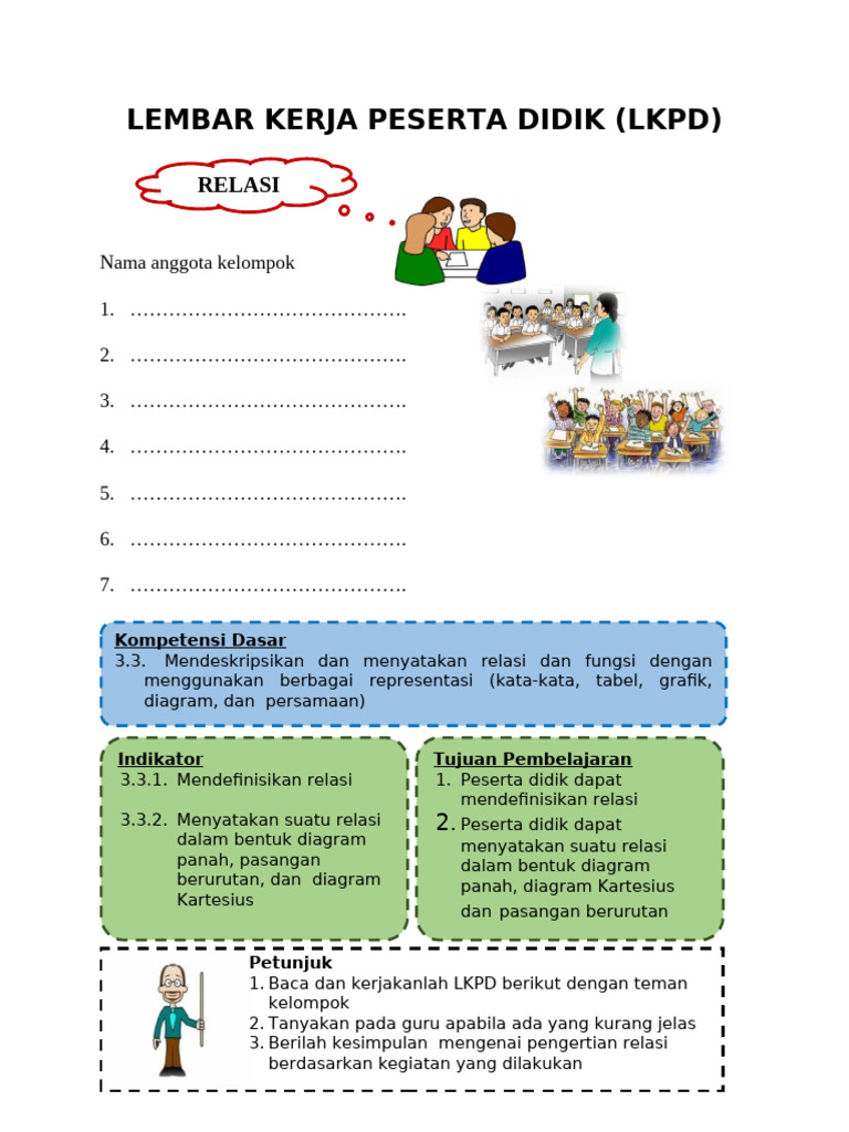 LKPD P1 Dan P2 | PDF