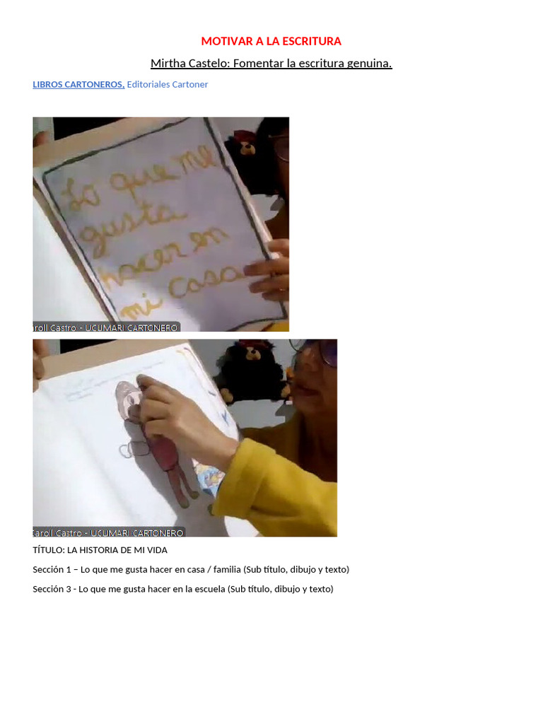 MOTIVAR A LA ESCRITURA | PDF