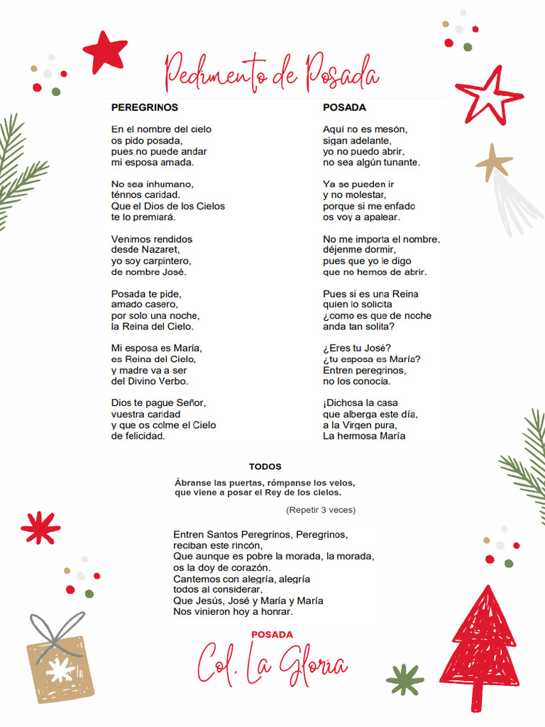 Pedir Posada | PDF