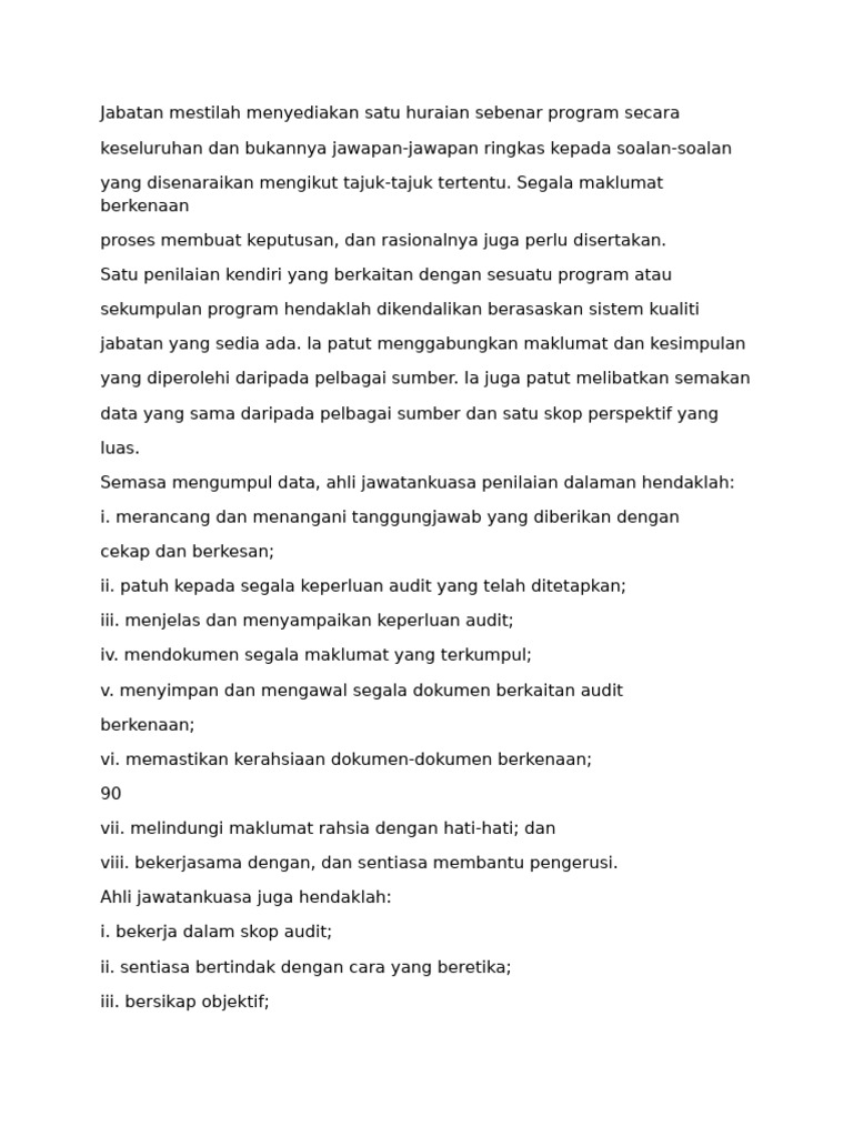 Huraian Sebenar Program Secara | PDF