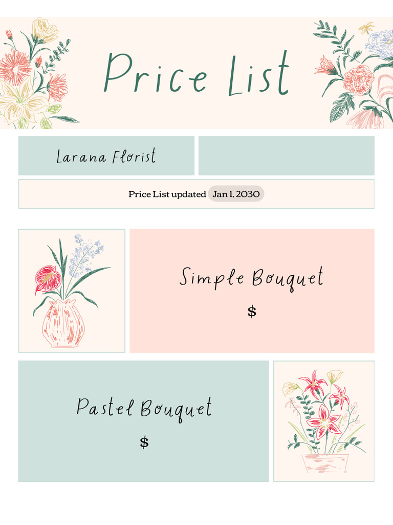 Price List | PDF