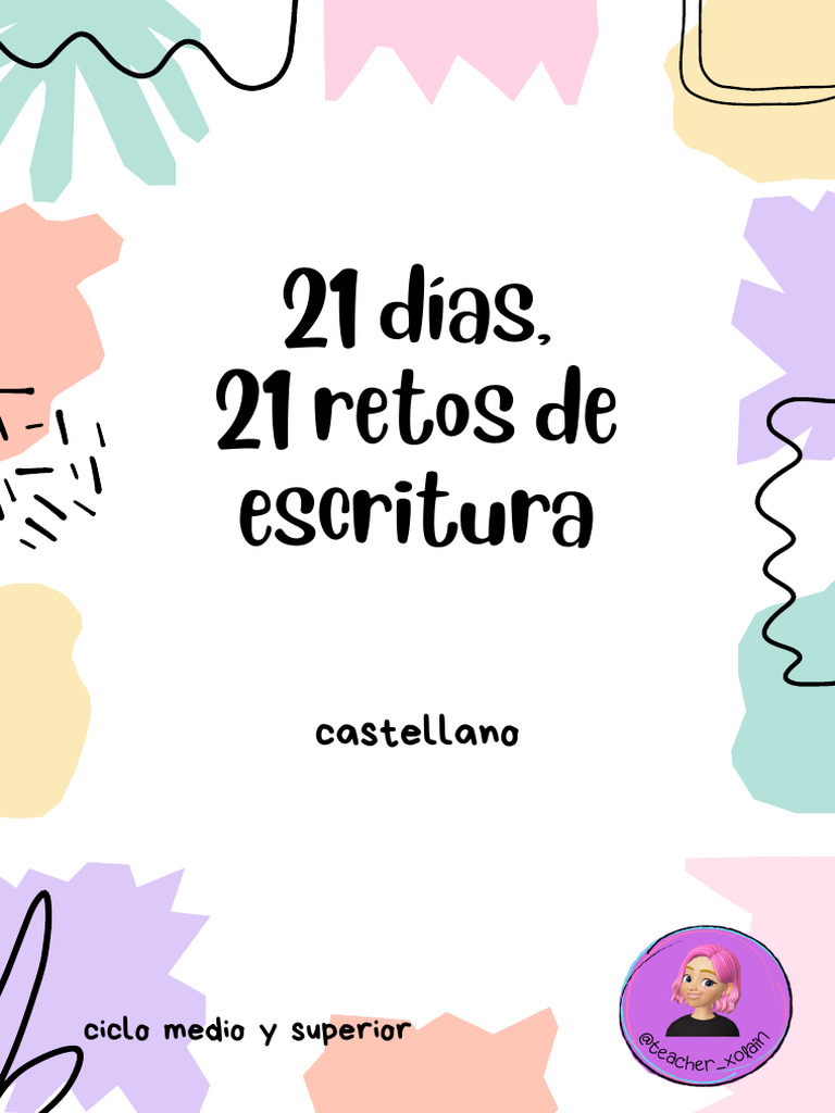 21 Retos de Escritura Diaria | PDF