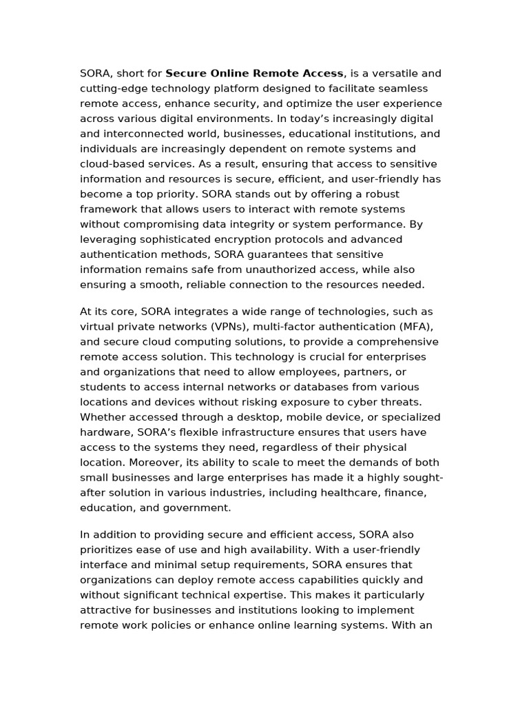 Good Note - SORA | PDF