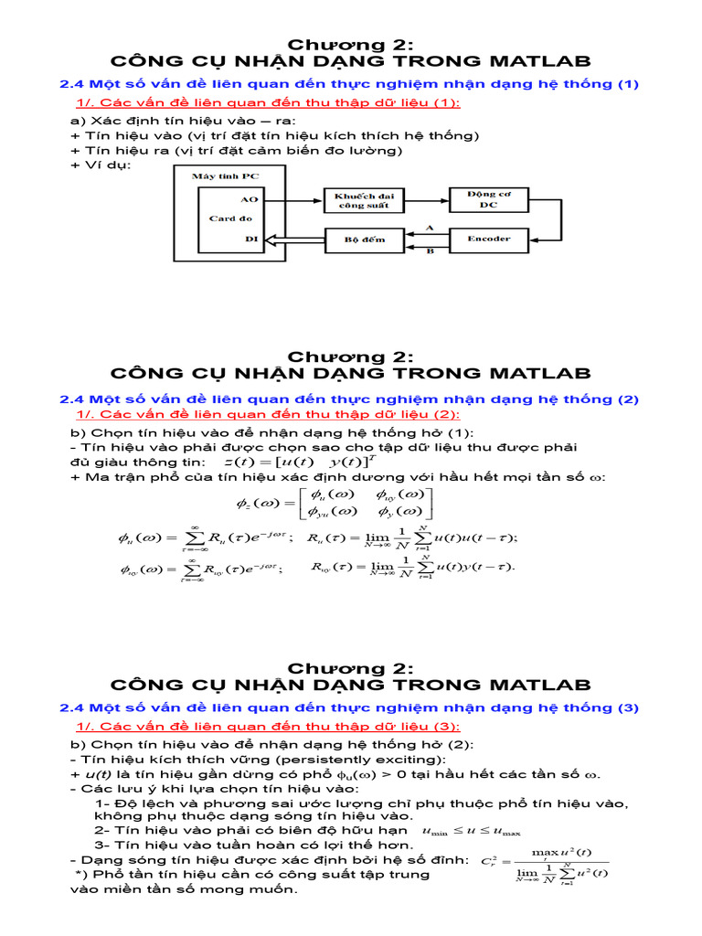 ChII_Cong cu nhan dang trong Matlab 3 | PDF