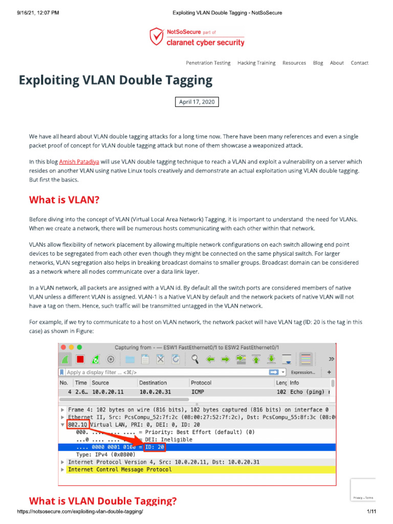 VLAN - Exploit | PDF