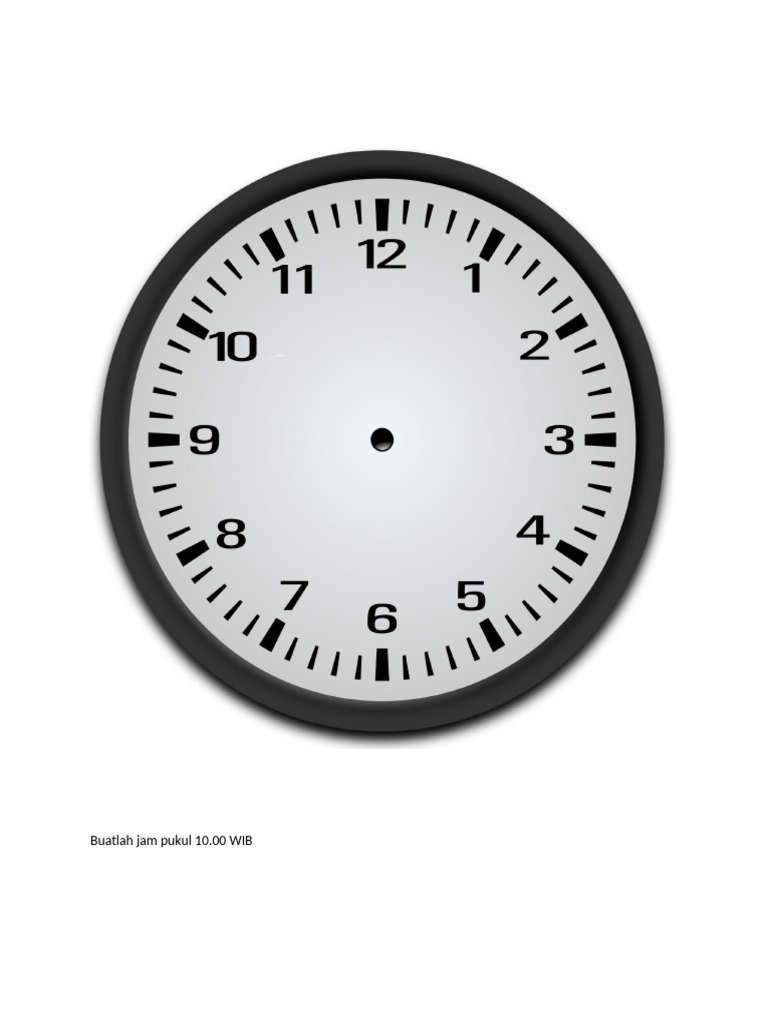 Jam Analog Dan Jam Digital | PDF