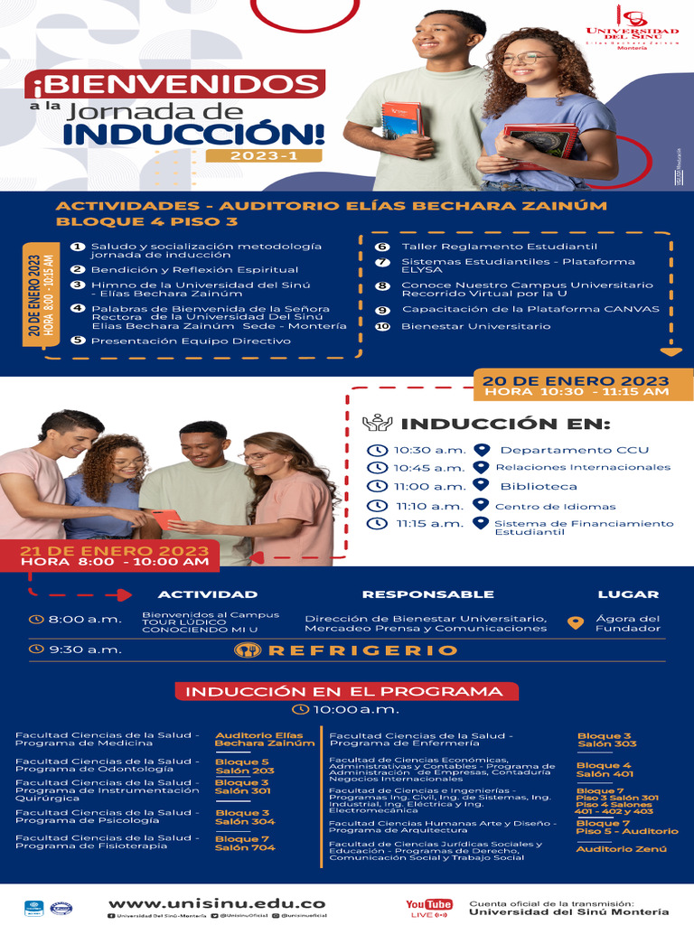 Jornada de Induccion 2023-1 | PDF
