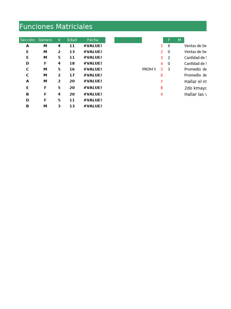 3.-Funciones Matriciales | PDF