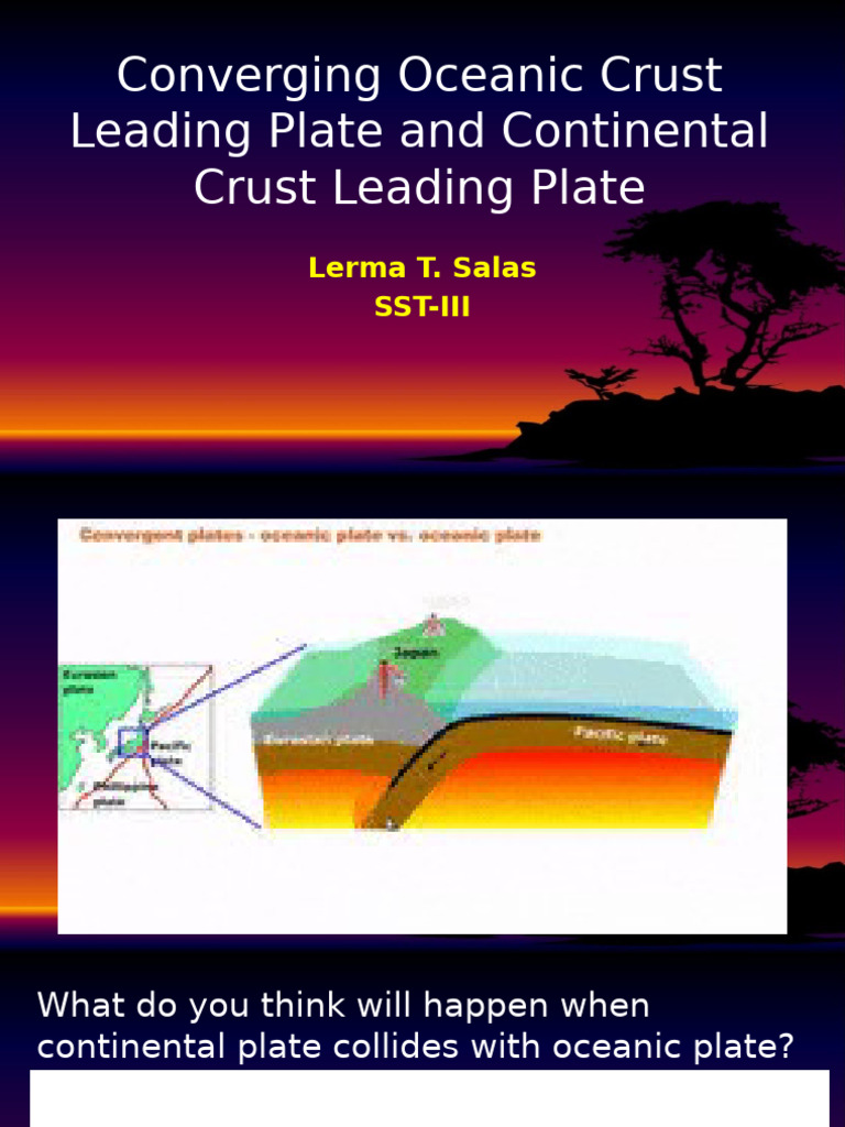 Converging Plates Stem 11 | PDF | Plate Tectonics | Volcano