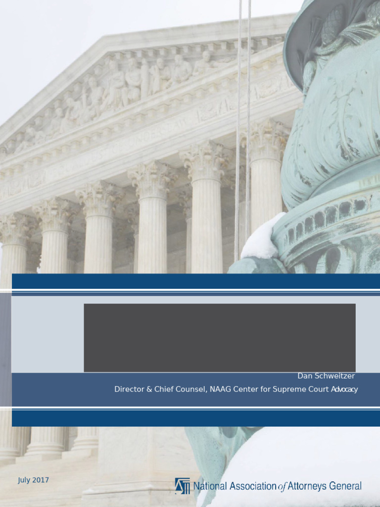U.S. Supreme Court Brief Writing Style Guide 1 | PDF | Brief (Law ...