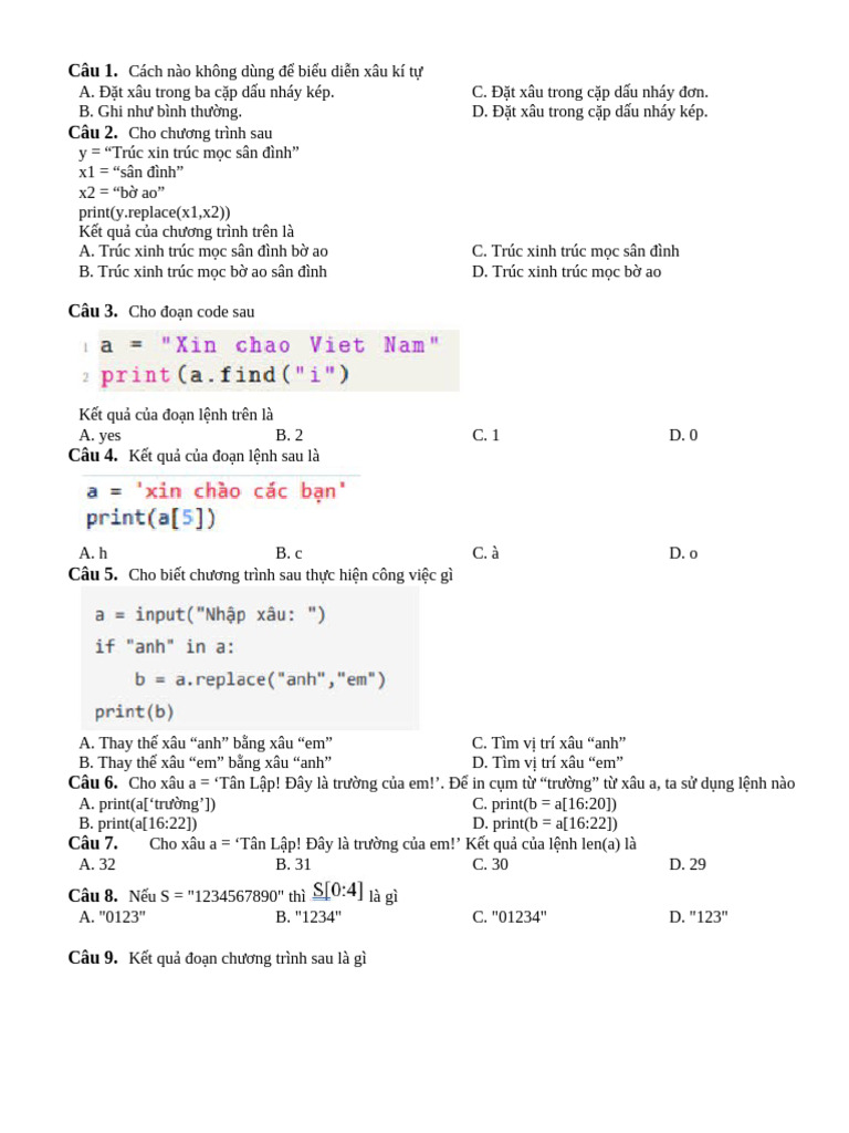 Đề Cương Hk2 Hs | PDF
