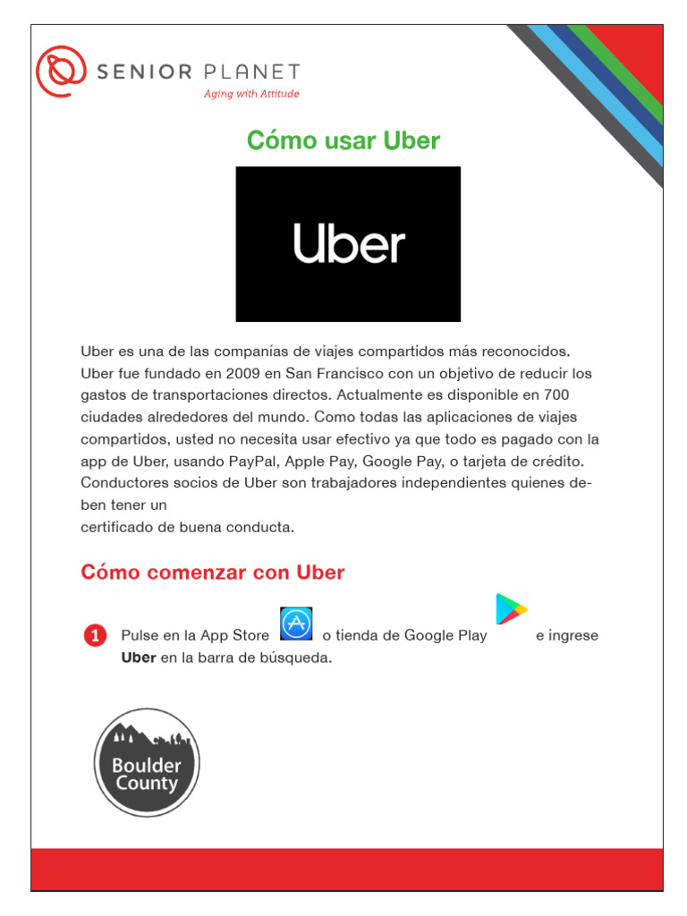 m4a-folleto-del-taller-uber | PDF | Aplicación movil | Google Play