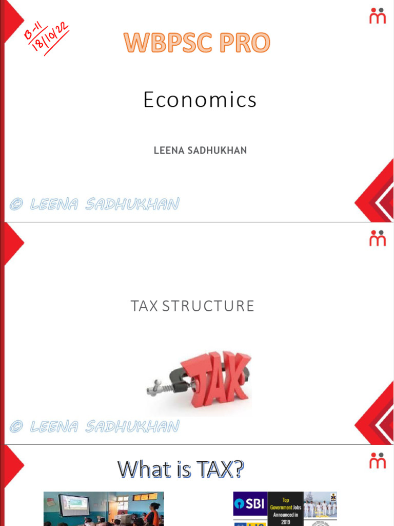 B11 PSC PRO 9TH CLASS 5th SM TAX STRUCTURE | PDF | Taxes | Excise