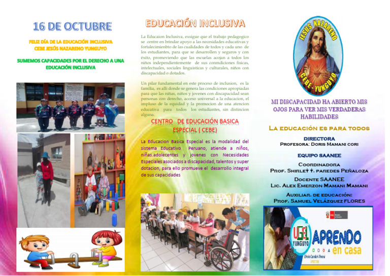 TRIPTICO PARTE UNO (1) | PDF