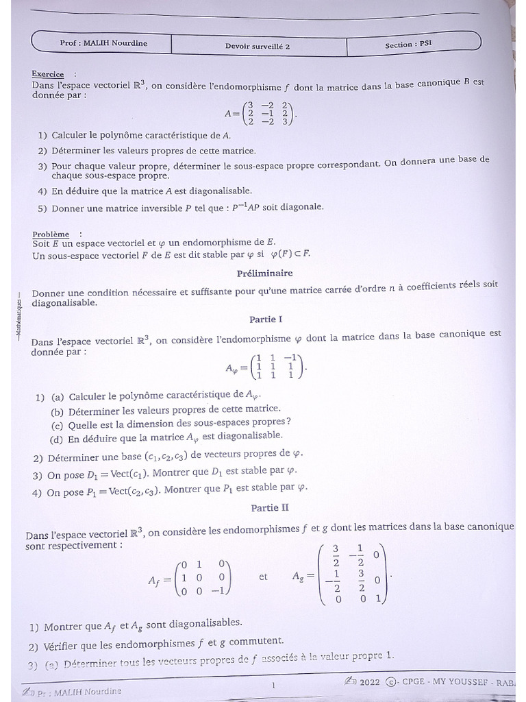 Ds 2 Math Malih | PDF