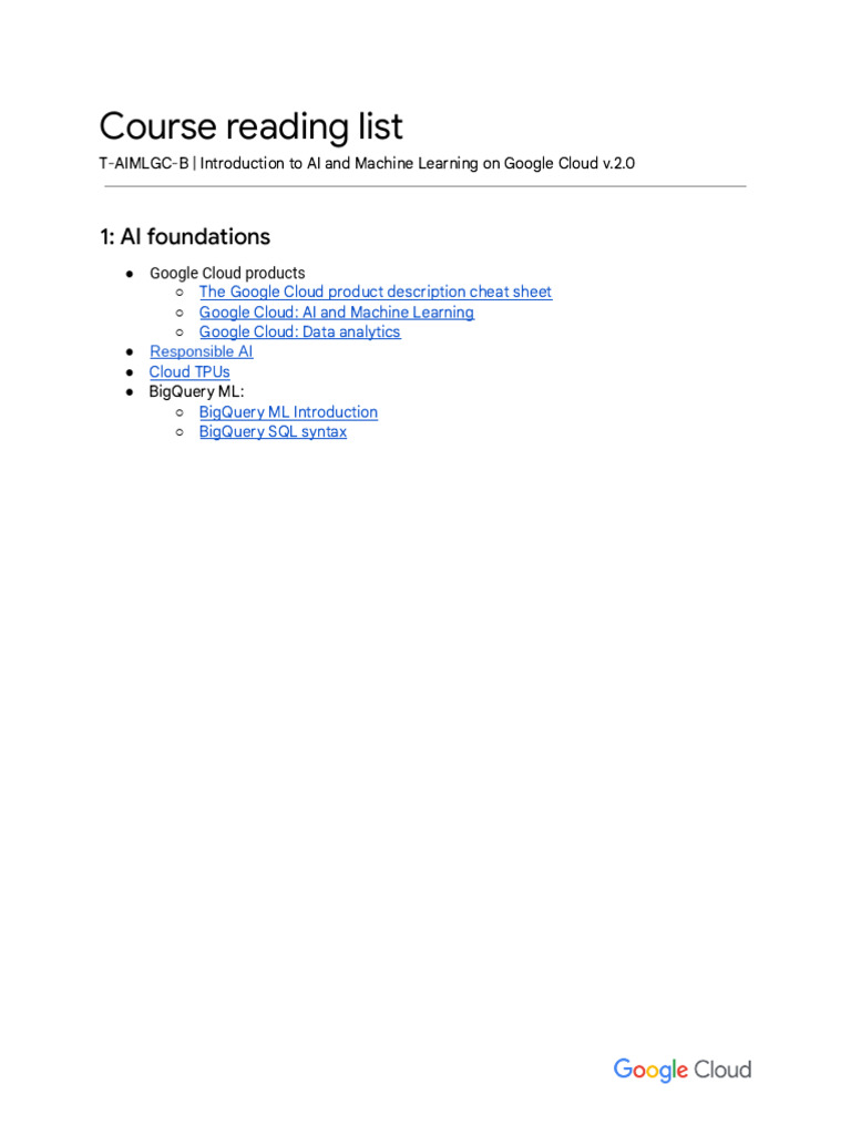 Google Cloud Boost Resources | PDF