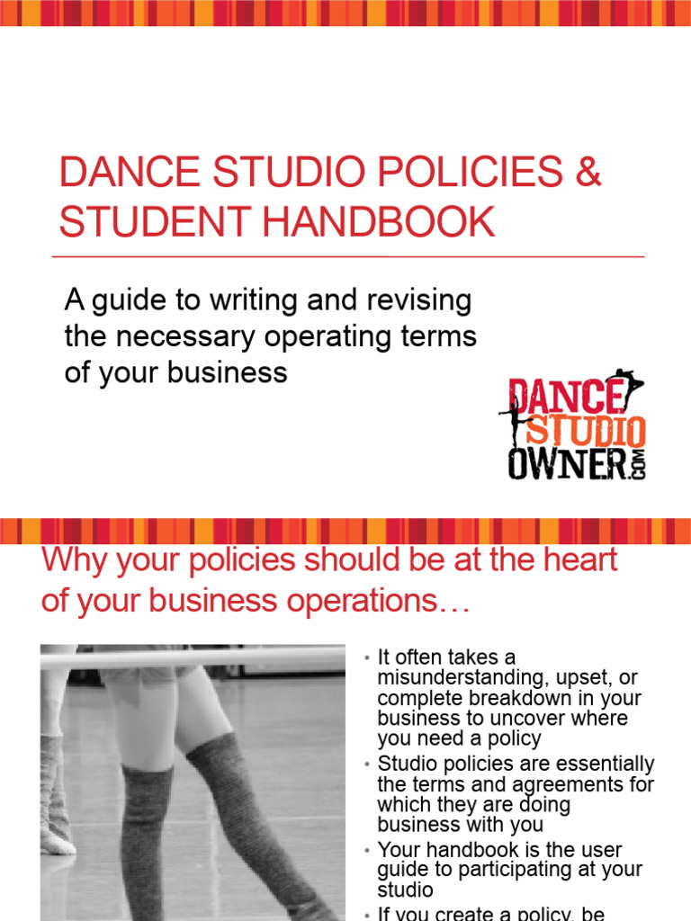 Studio Policies Handbook Web in Ar Slides | PDF | Fee | Credit Card