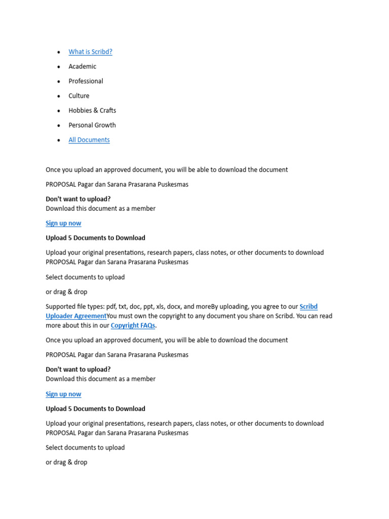 What Is Scribd 1 | PDF | Scribd | Download