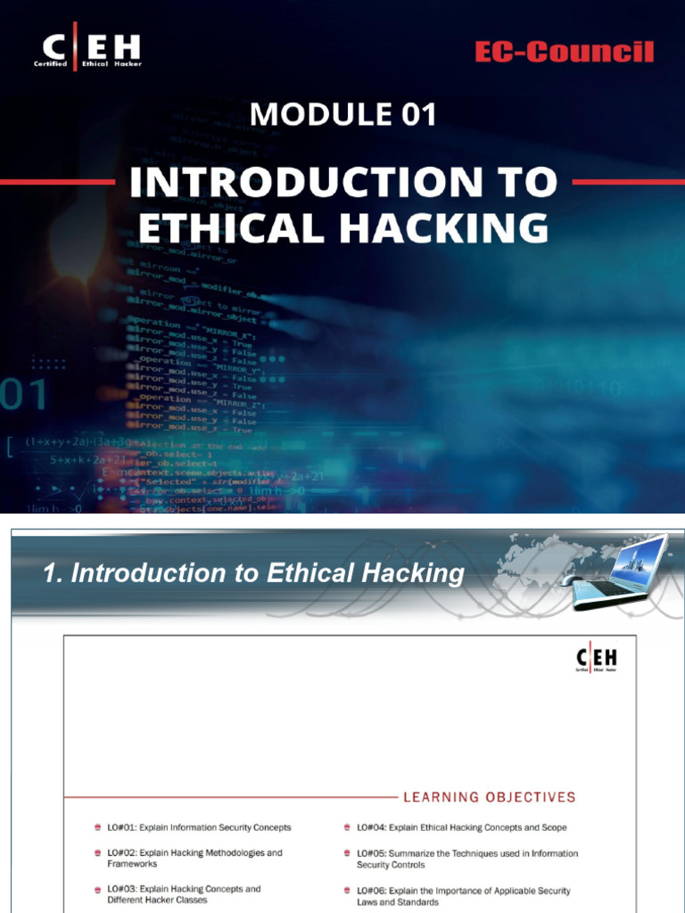 CEHv12 Module 01 | PDF