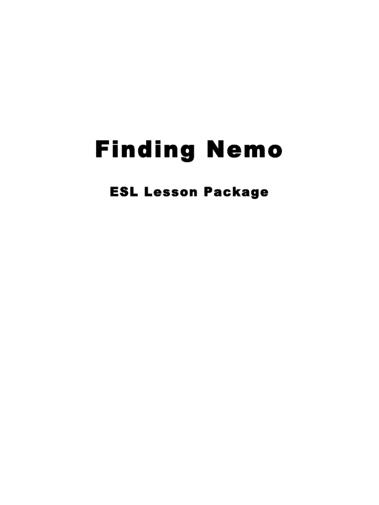 Finding_Nemo | PDF