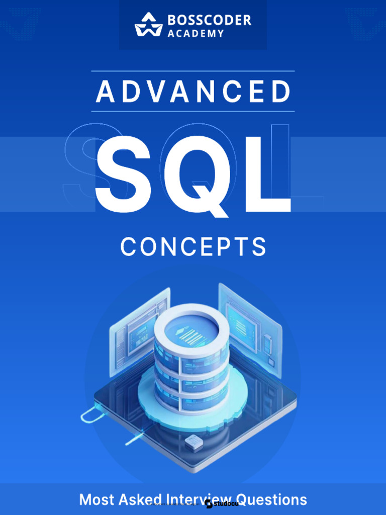 Advanced SQL Concepts | PDF