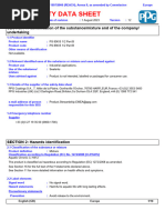 PS 870 B2 Safety Data Sheet | PDF | Toxicity | Chemical Reactions