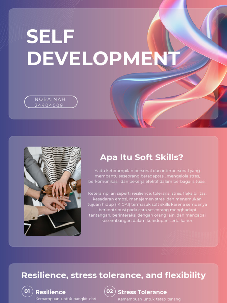 NORAINAH - 24404009 - Self Development | PDF
