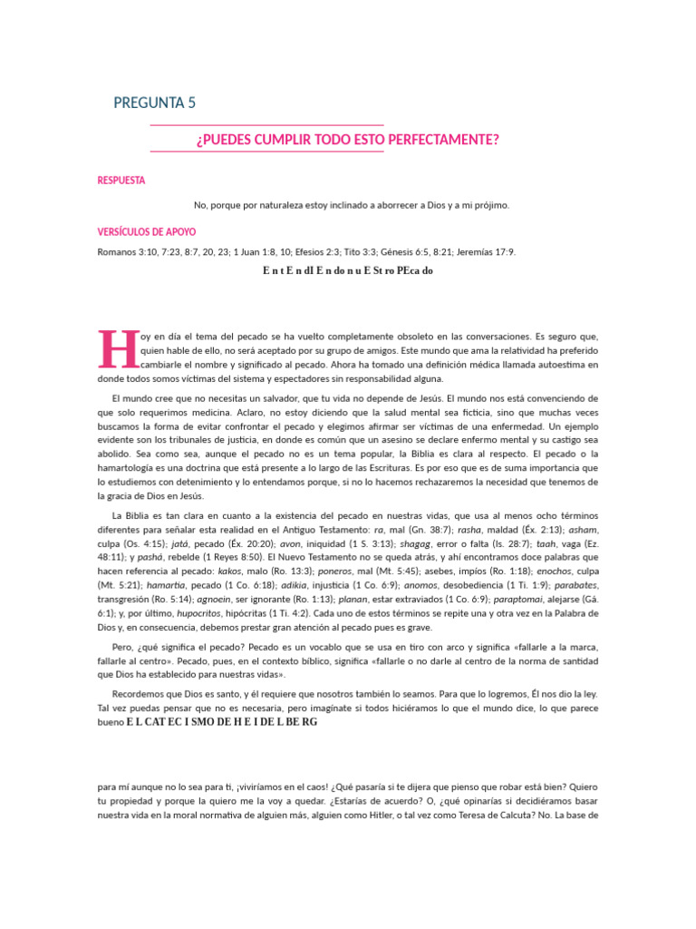 Pregunta 3 | PDF | Pecado | Mal